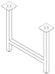 Fixed Height Table Legs